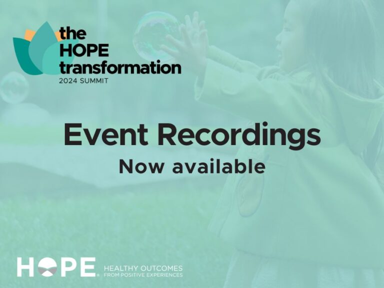 Tufts HOPE – Healthy Outcomes from Positive Experiences