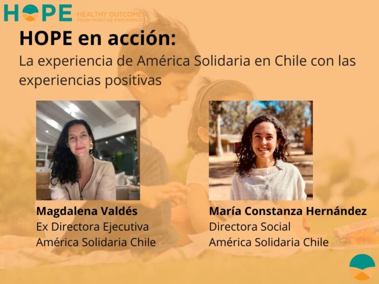 HOPE en acción: la experiencia de América Solidaria en Chile con las ...